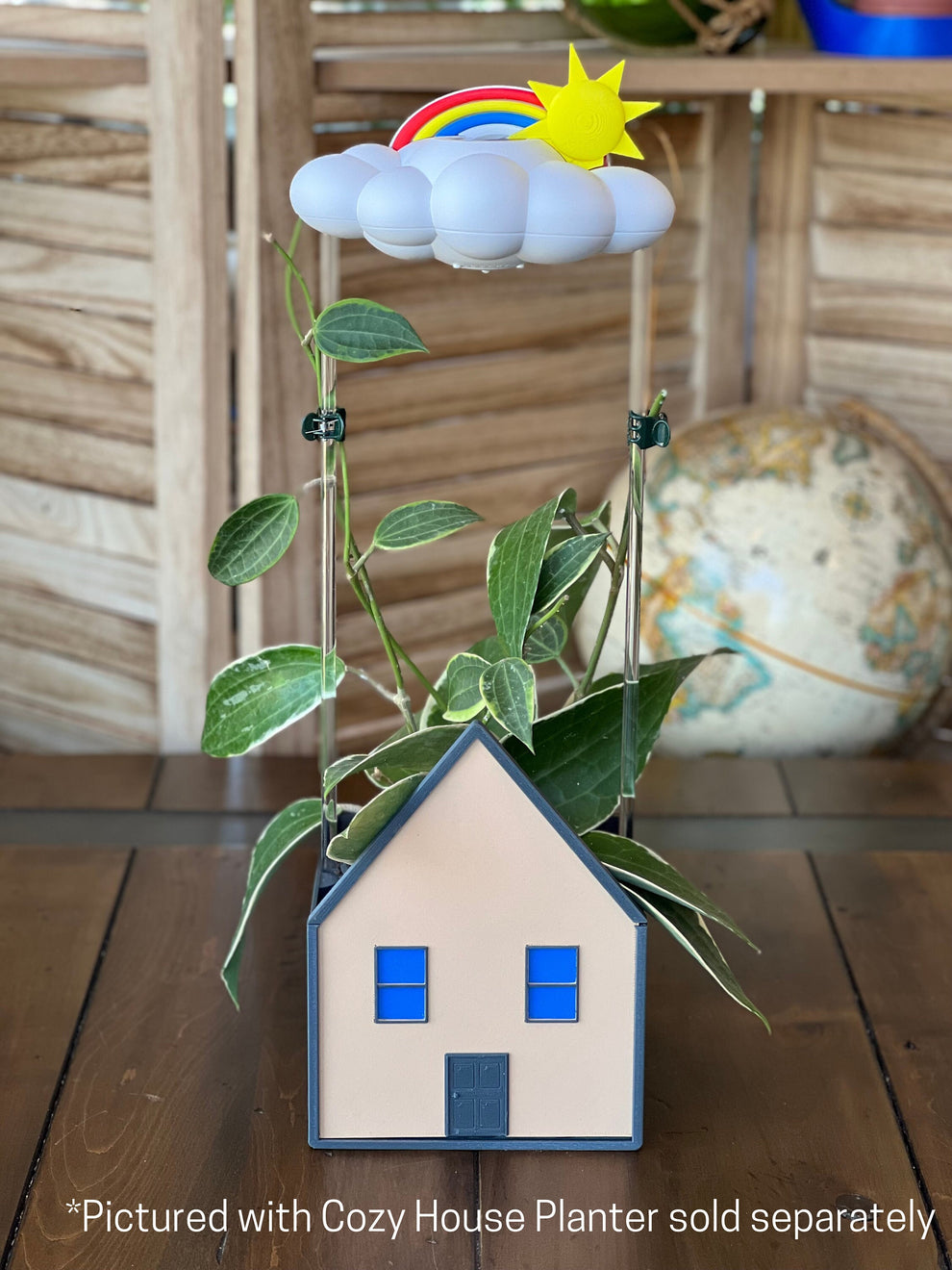 Original Dripping Rain Cloud with Sun and Rainbow Charms – The Cloud Makers